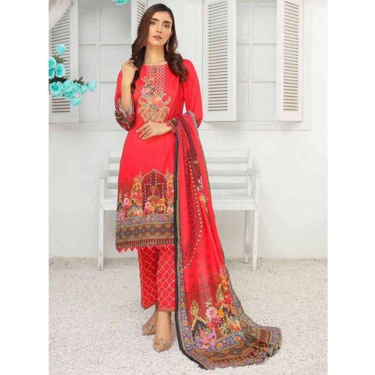 Meher Posh Digital Printed with Embroidered Collection » Arham
