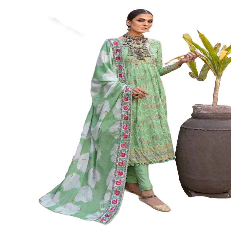 Gul Ahmed Embroidered Lawn Suit - Elegance Redefined