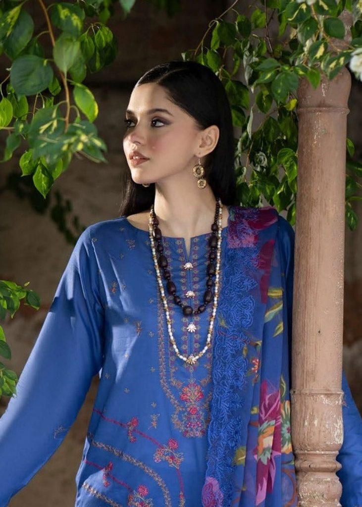 GullJee Lawn Sale: Ba Dastoor Luxury Embroidered Collection