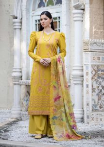 GullJee Lawn Sale: Ba Dastoor Luxury Embroidered Collection