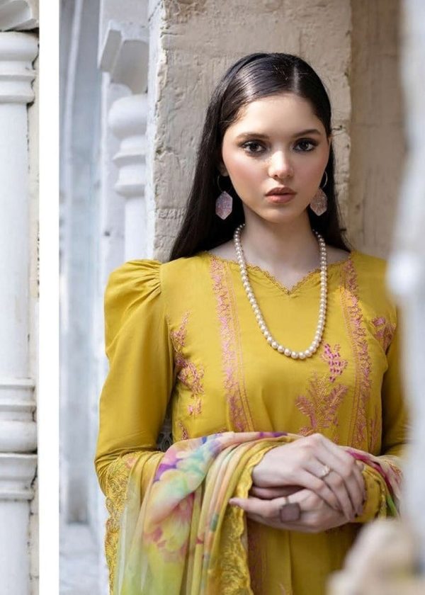 GullJee Lawn Sale: Ba Dastoor Luxury Embroidered Collection