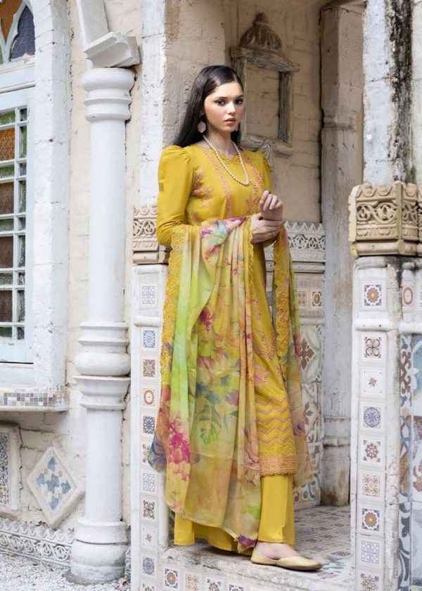 GullJee Lawn Sale: Ba Dastoor Luxury Embroidered Collection